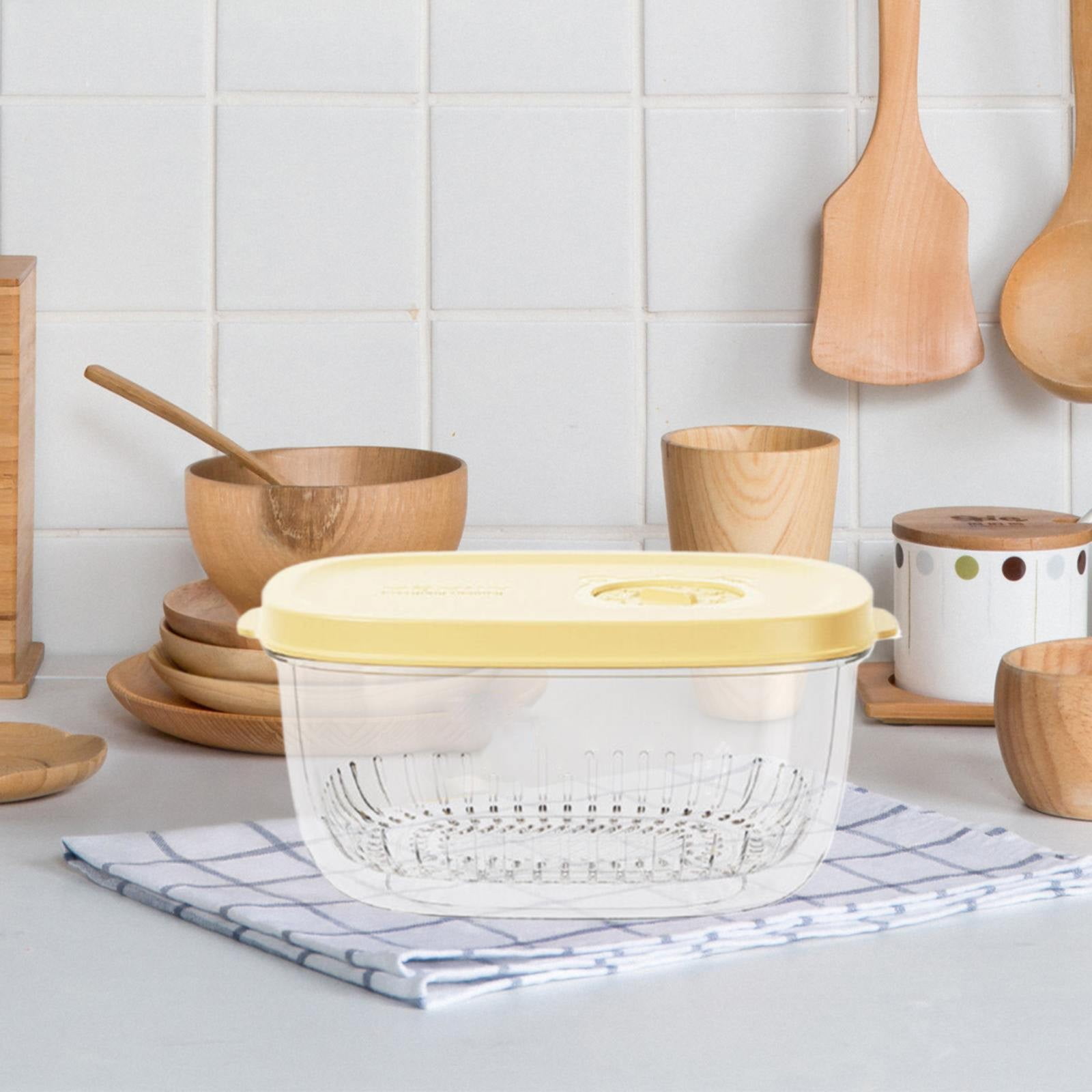 Onion And Garlic Crisper For Refrigerator Special Food Grade Green ...