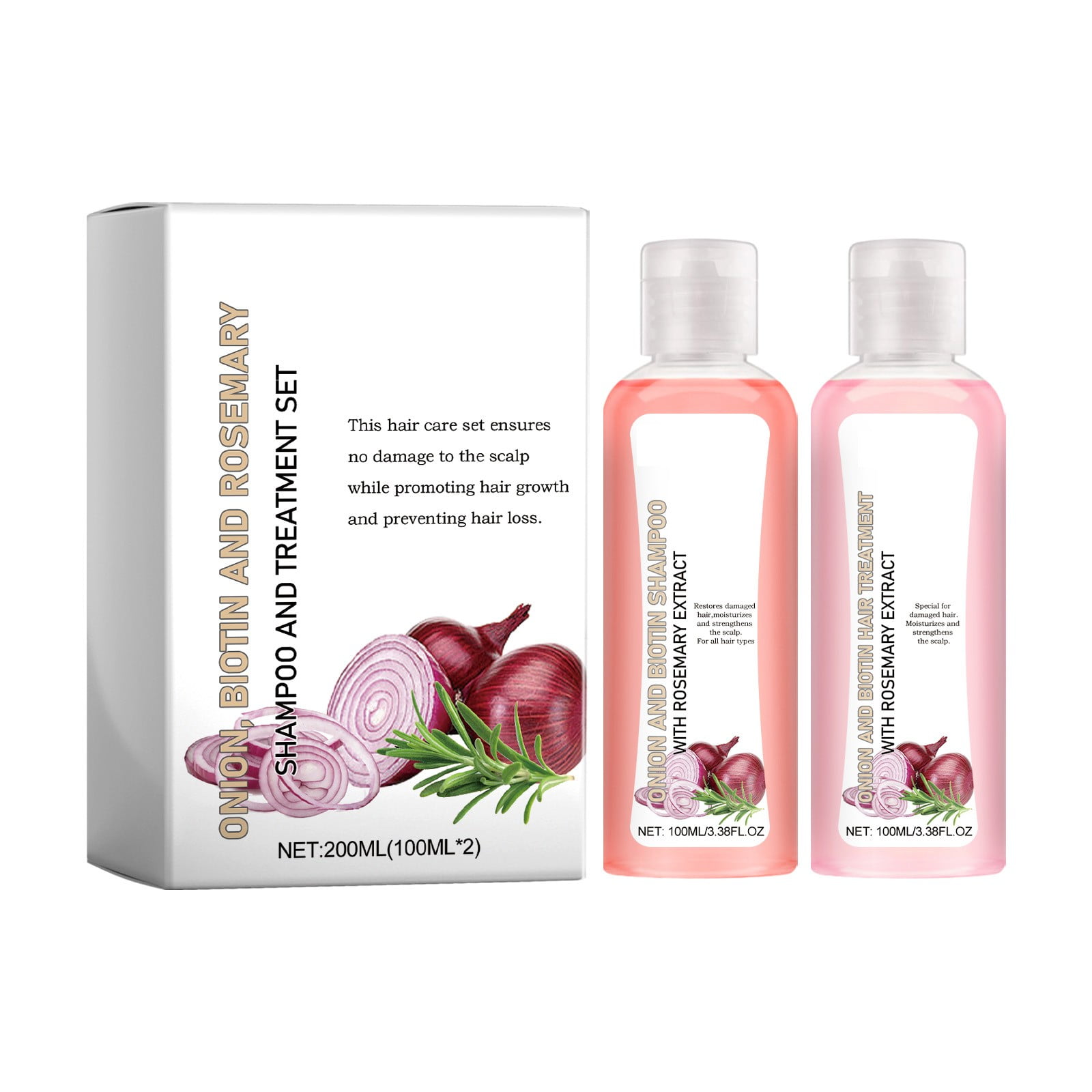 Onion And Shampoo And Set Silicone Shampoo And For All Hair Types ...