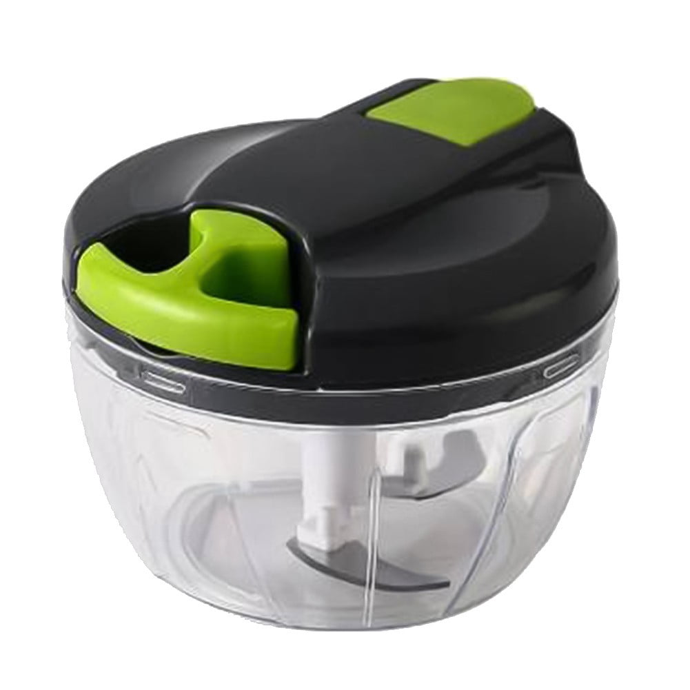 Onion Cutter with 3 Curved Stainless Steel Blades Versatile Blender ...