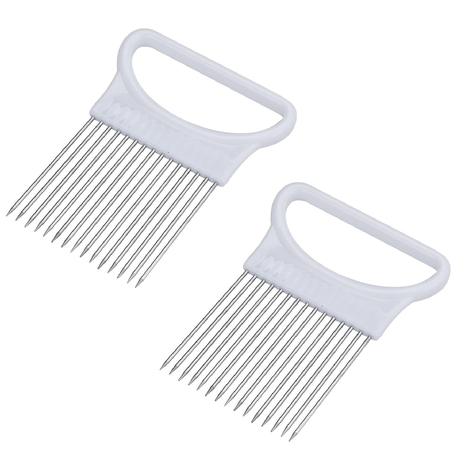 Onion Holder for Slicing, Onion Cutter for Slicing and Storage Onions ...