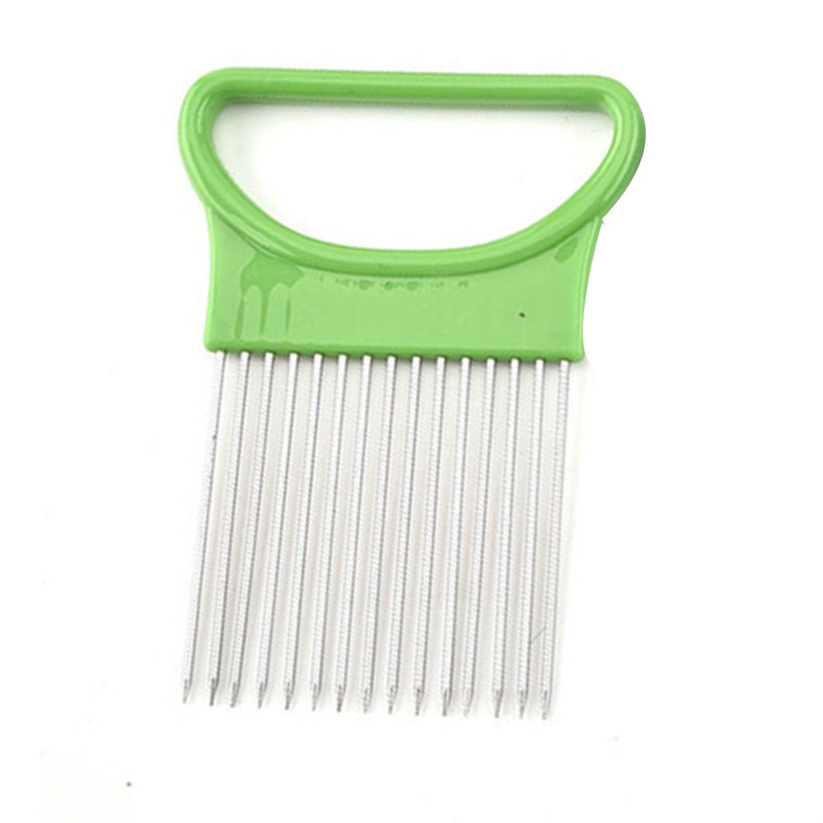Onion Holder with 15 Prongs Stainless Steel Finger Guard Onion Holder ...