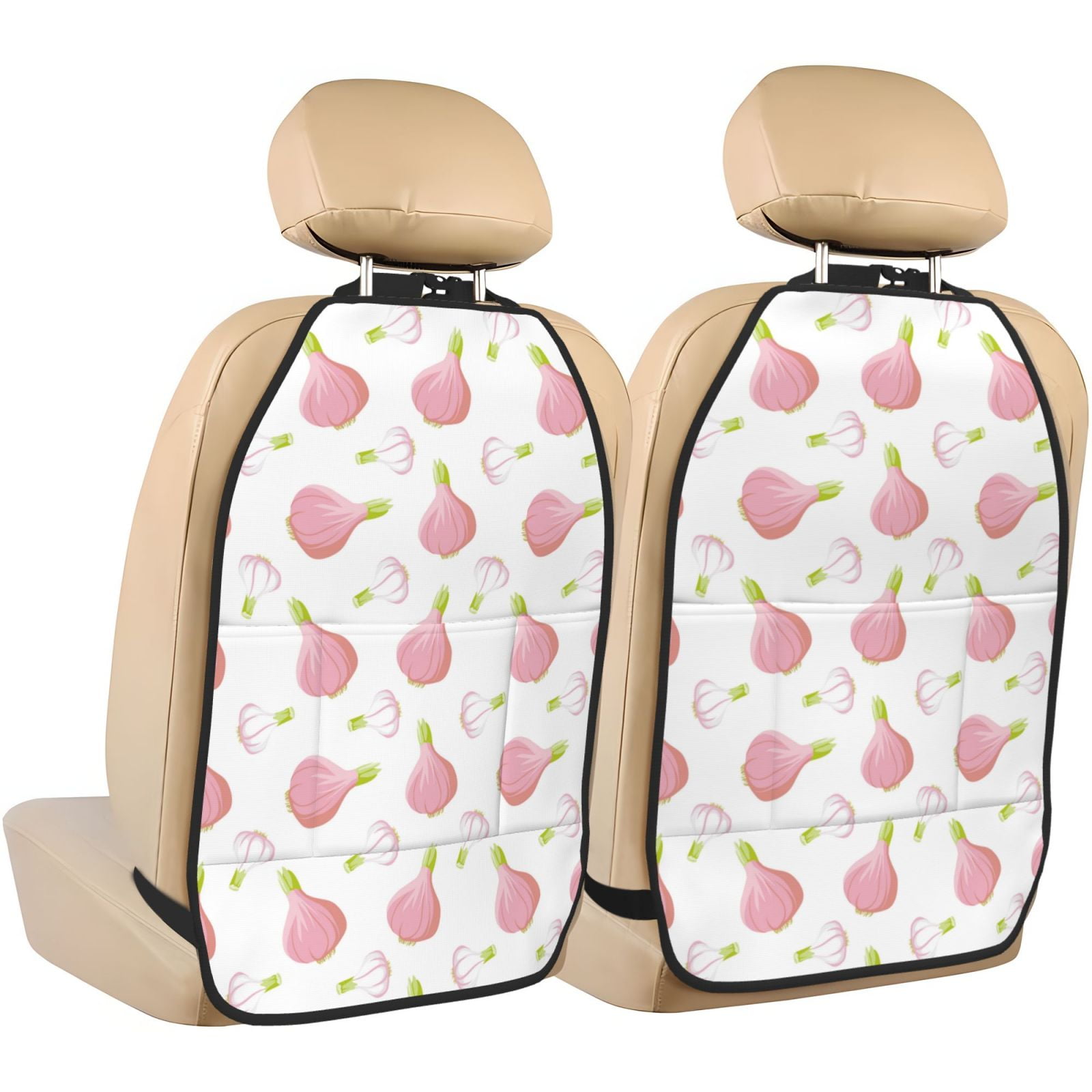 Onion Pattern cartoon Mats Back Seat Protectors, Car Seat Protector ...
