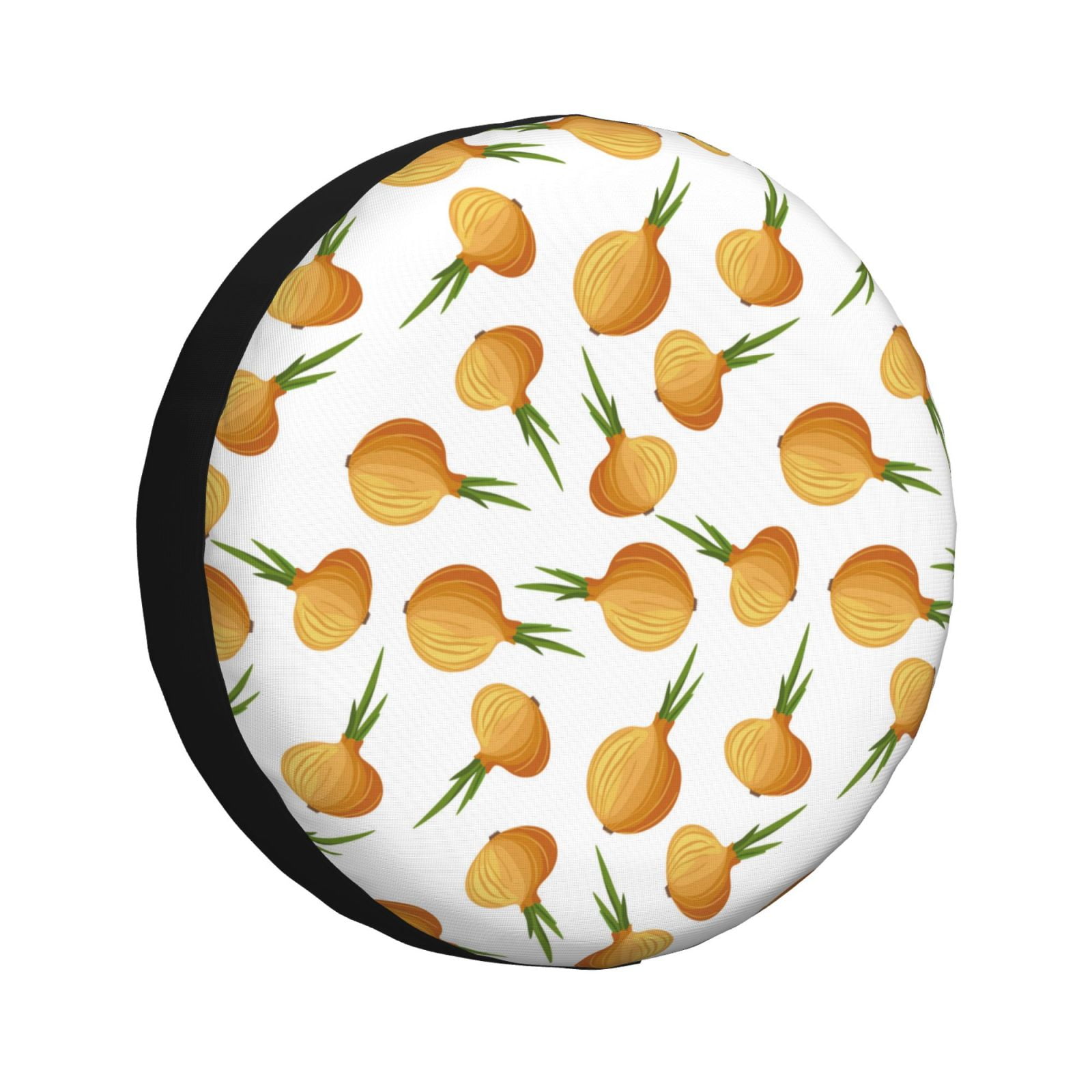 Onion Pattern yellow Spare Tire Cover for Trailer Camper RV Truck SUV ...