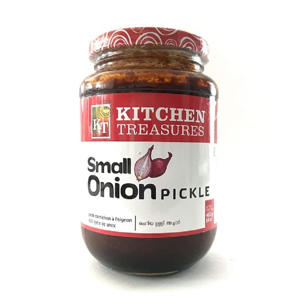 Onion Pickle Kerala Achar Kitchen Treasures 400gms Spicerange - Walmart.com