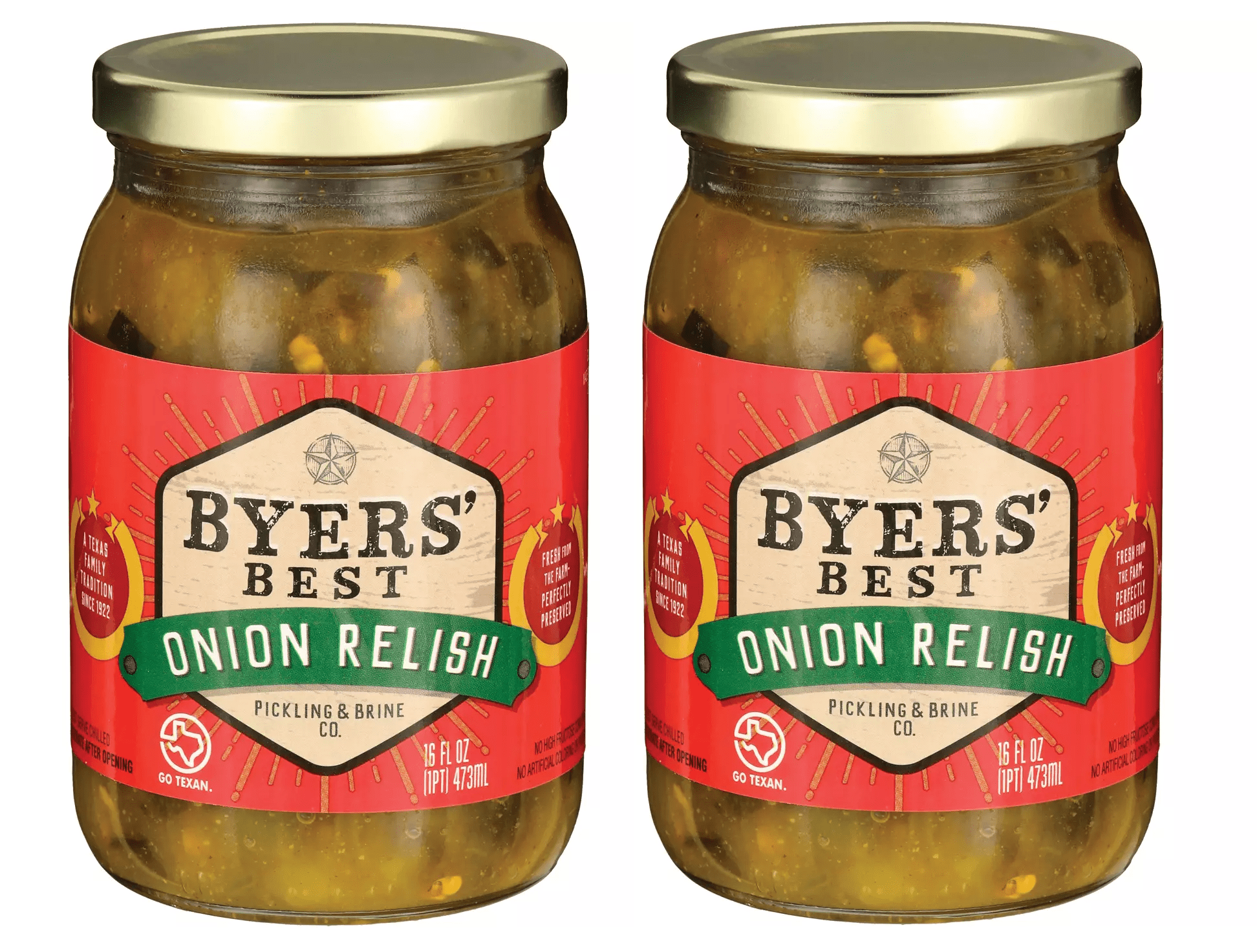 Onion Relish with Spices and Turmeric and Red Pepper Two (2) 16oz ...