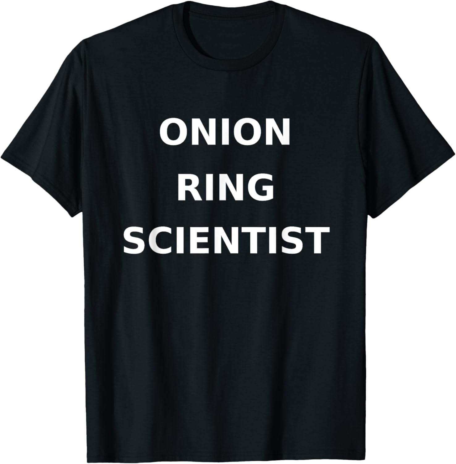 Onion Ring Scientist Funny Gag Gift Junk Food T-Shirt - Walmart.com