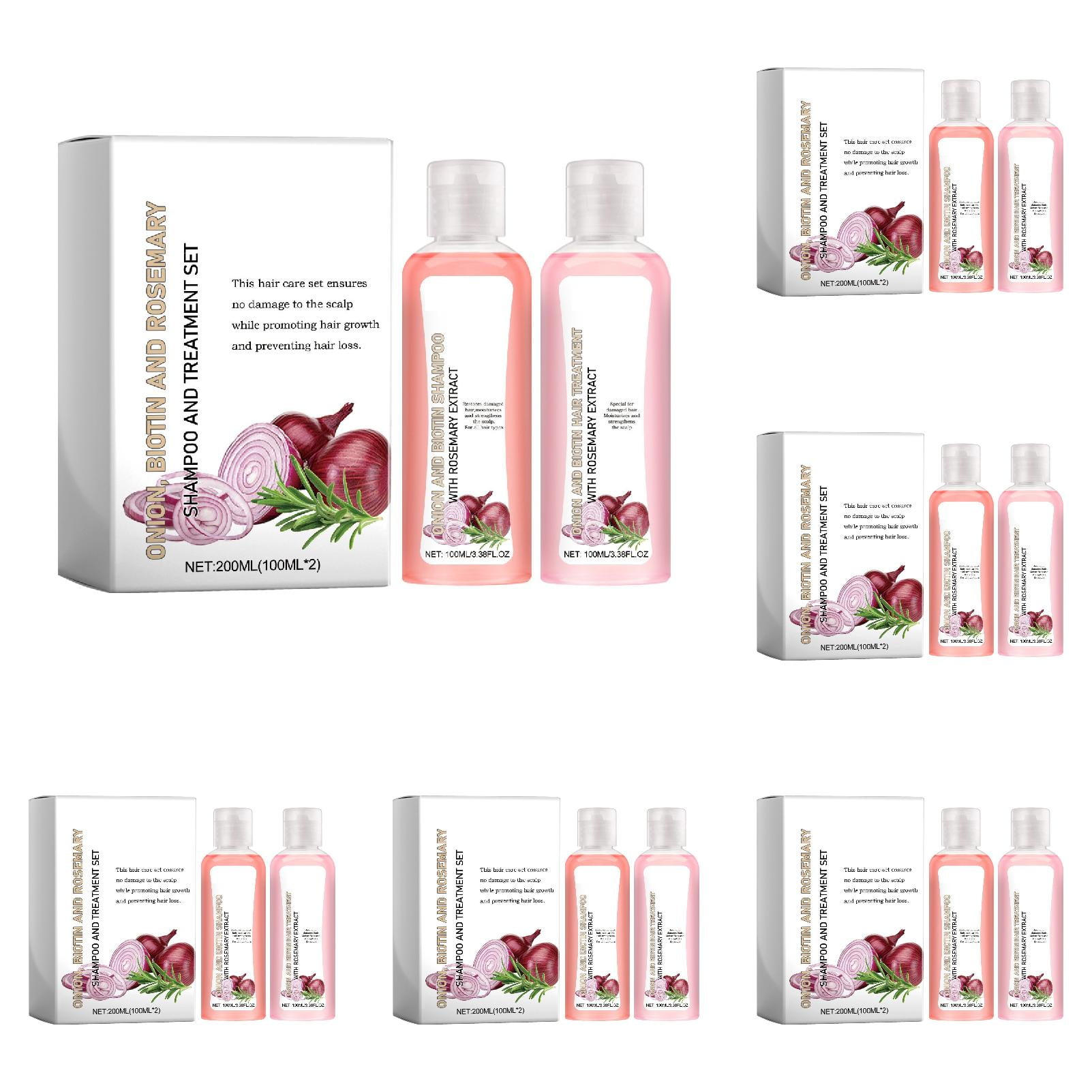 Onion and Shampoo and Set Silicone Shampoo and for All Hair Types ...