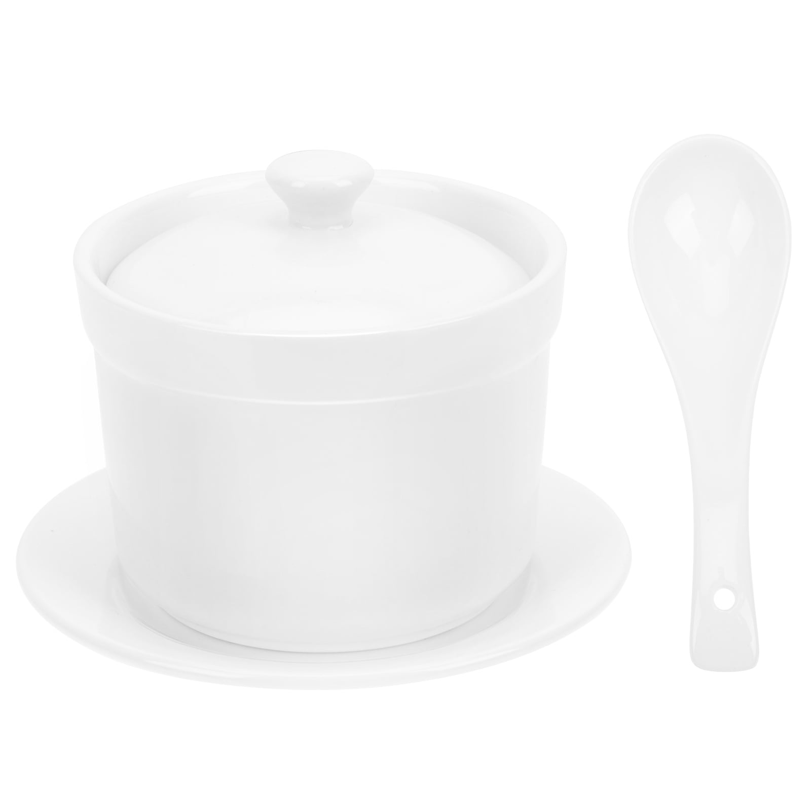 Onion Stew Pot Stewing Pot Exquisite Stew Bowl 12.50X12.50X6.50CM White ...