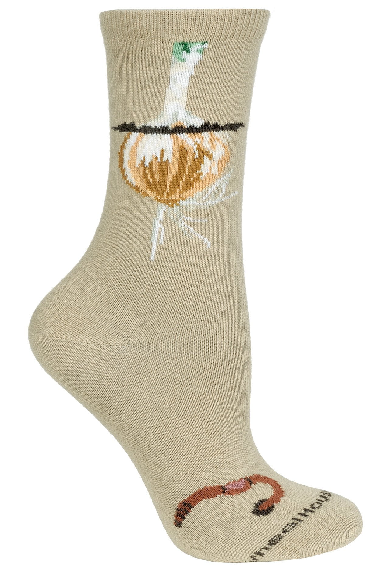 Onion Tan Cotton Ladies Socks - Walmart.com