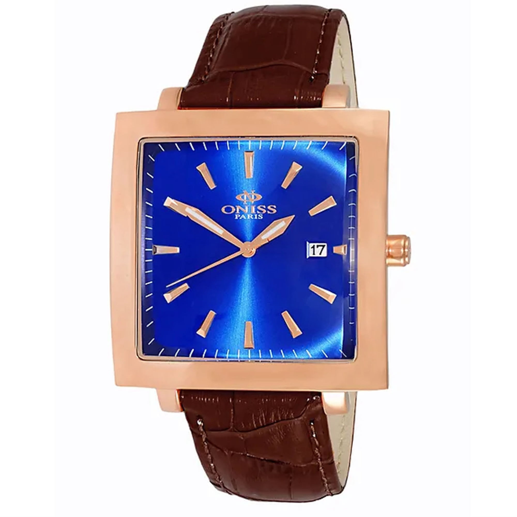 Oniss Men's Quad Blue Dial Watch - ON4444-MRGBU - Walmart.com