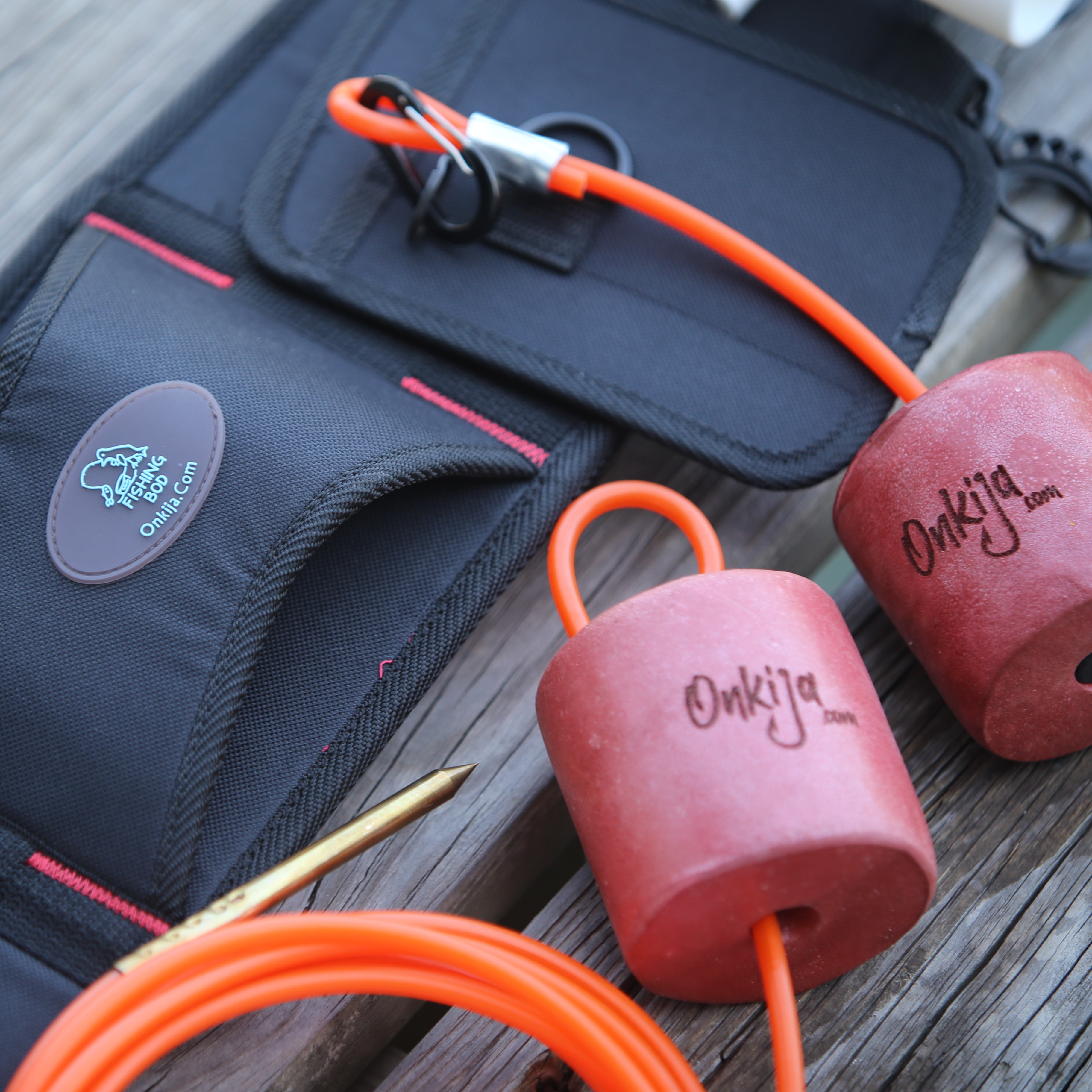 Onkija Back-Pro COMBO Wade Fishing Tackle Belt Combo - Back-Pro ...