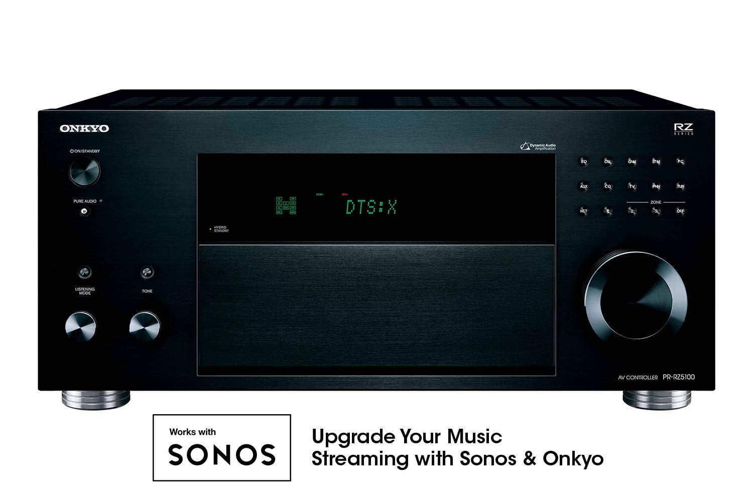 Onkyo PR-RZ5100 - AV network processor - 11.2 channel - black - Walmart.com