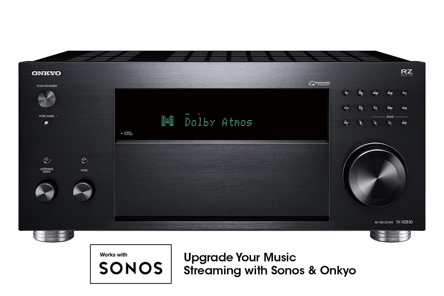 Onkyo TX-RZ830 9.2-Channel Network AV Receiver - Walmart.com