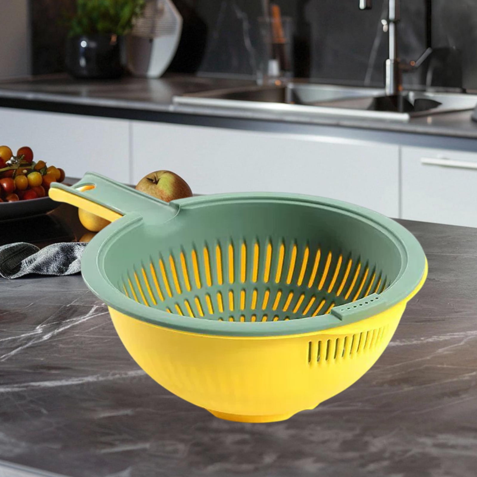 Online Favorite, Large Double Drain Basket, Factory Food Grade Plastic ...