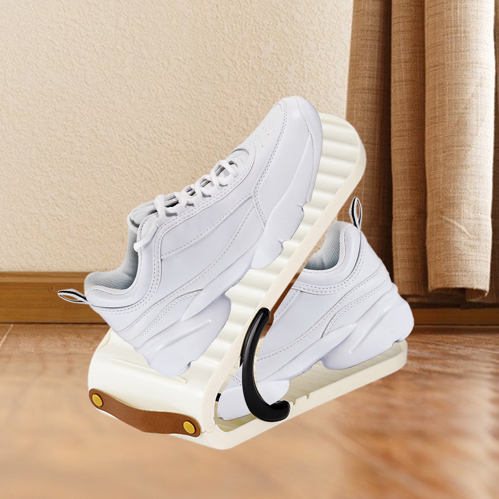 Online Favorite, Space Saving Doorway Shoe Cabinet, Double Layered ...