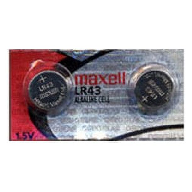 Online Fitness Maxell LR43 Replacement Batteries - Walmart Business ...
