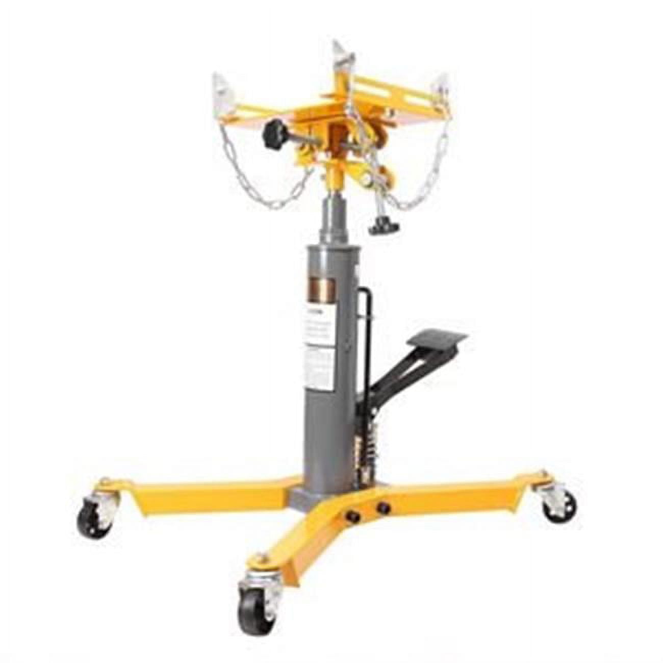Online Gym Shop 1500 lbs 2 Stage Hydraulic Transmission Jack with 360 ...