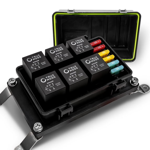Online LED Store Automotive Fuse Block Complete Kit 12V DC Waterproof 6 ...