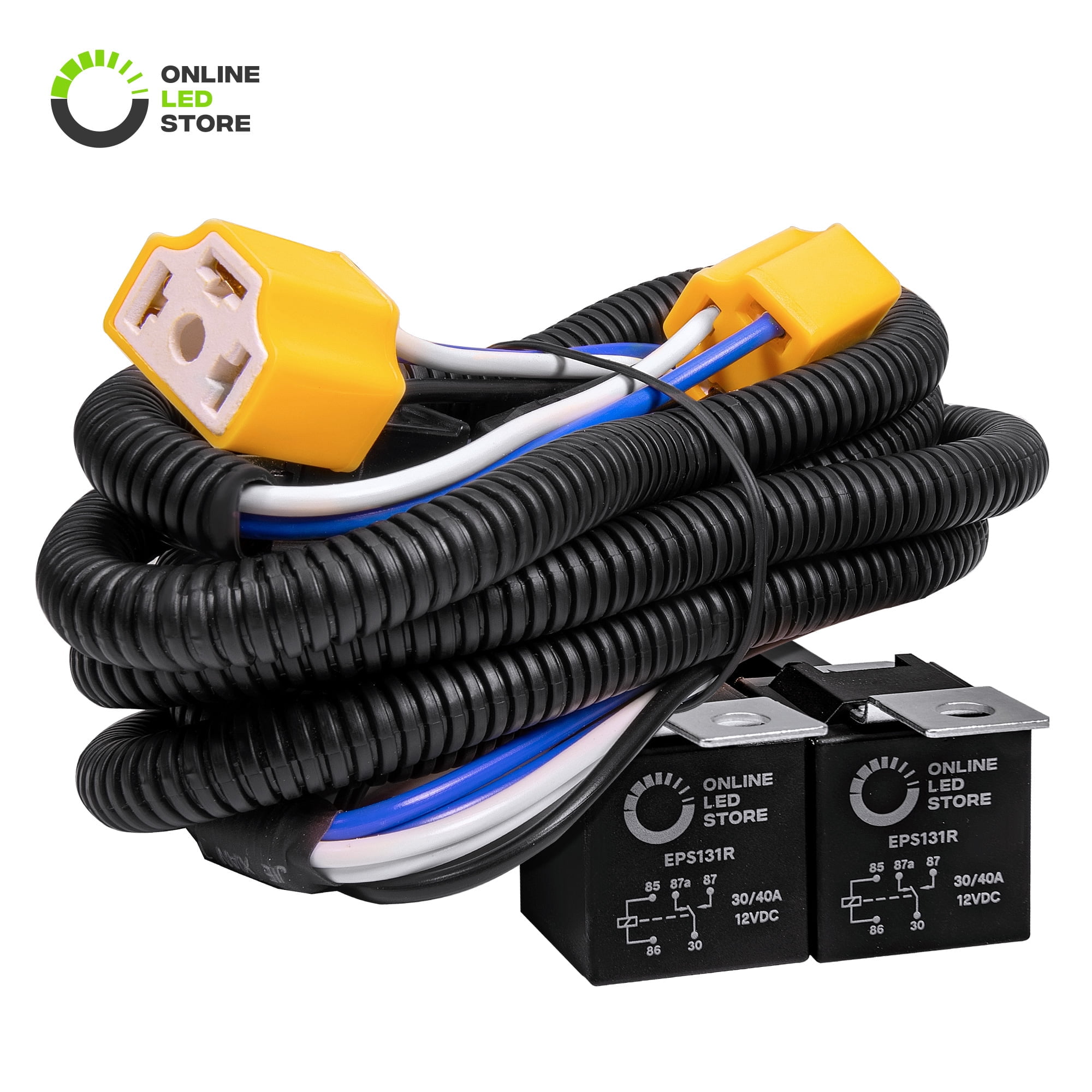 Online LED Store Two Relay Ceramic Socket Fuse Wiring H6054 - Walmart.com