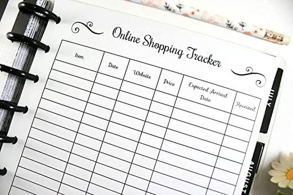 Online Shopping Tracker for 9 Disc Happy Planners - Walmart.com