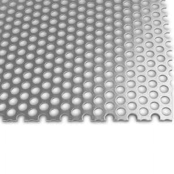 OnlineMetals 3003 Aluminum Perforated Sheet, Unpolished (Mill) Finish ...