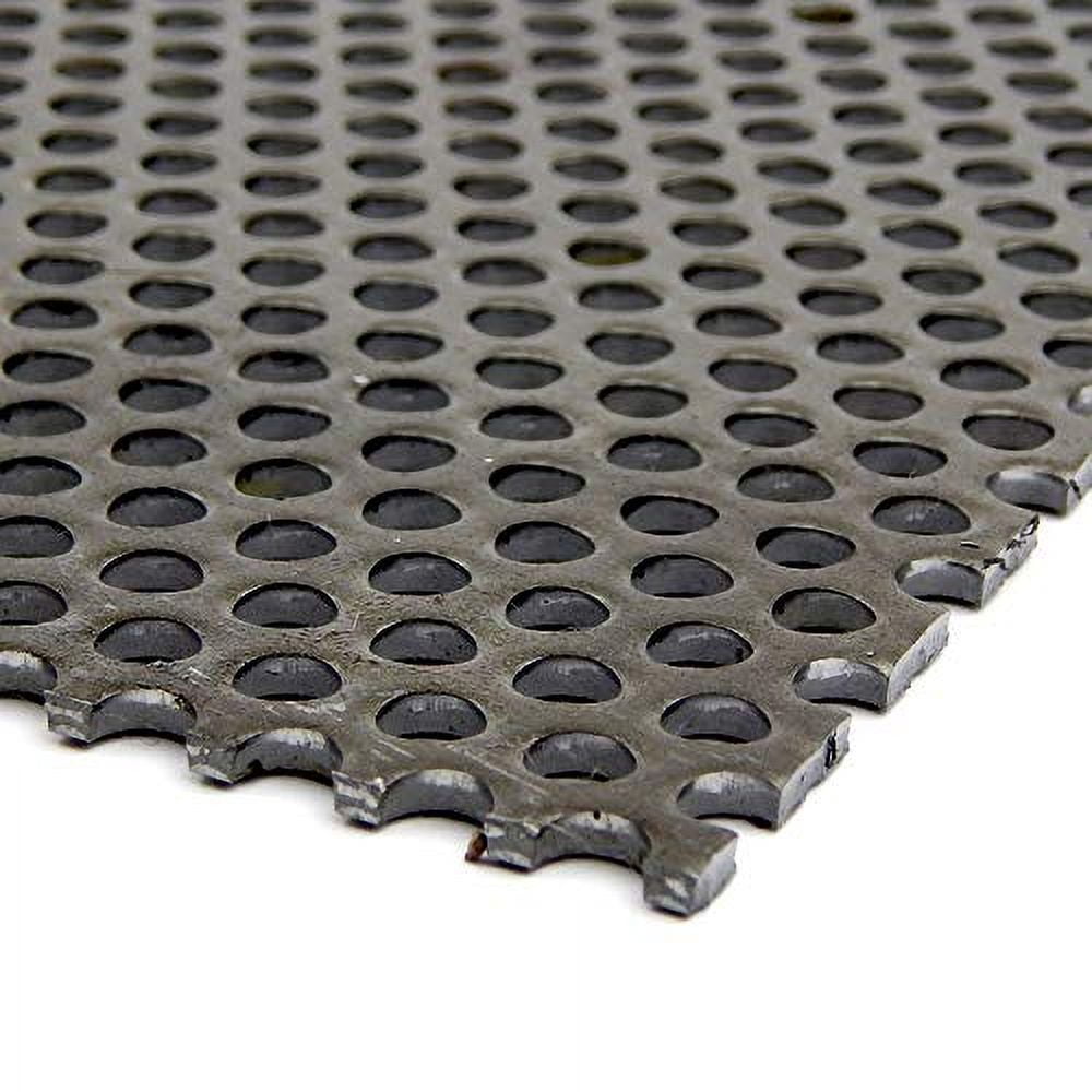 OnlineMetals A36 Carbon Steel Perforated Sheet, Unpolished (Mill ...