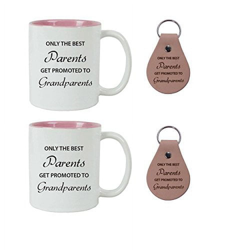 Only the Best Parents Get Promoted to Grandparents Ceramic Coffee Mugs ...