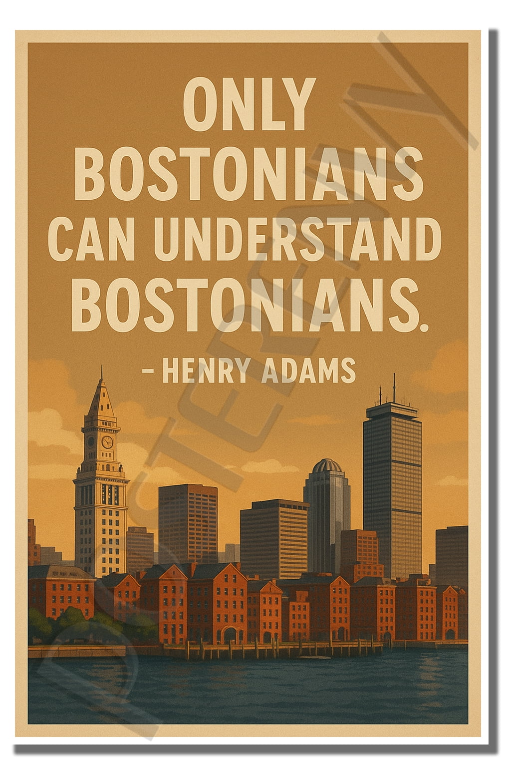 Only Bostonians can understand Bostonians - Henry Adams - Inspirational ...