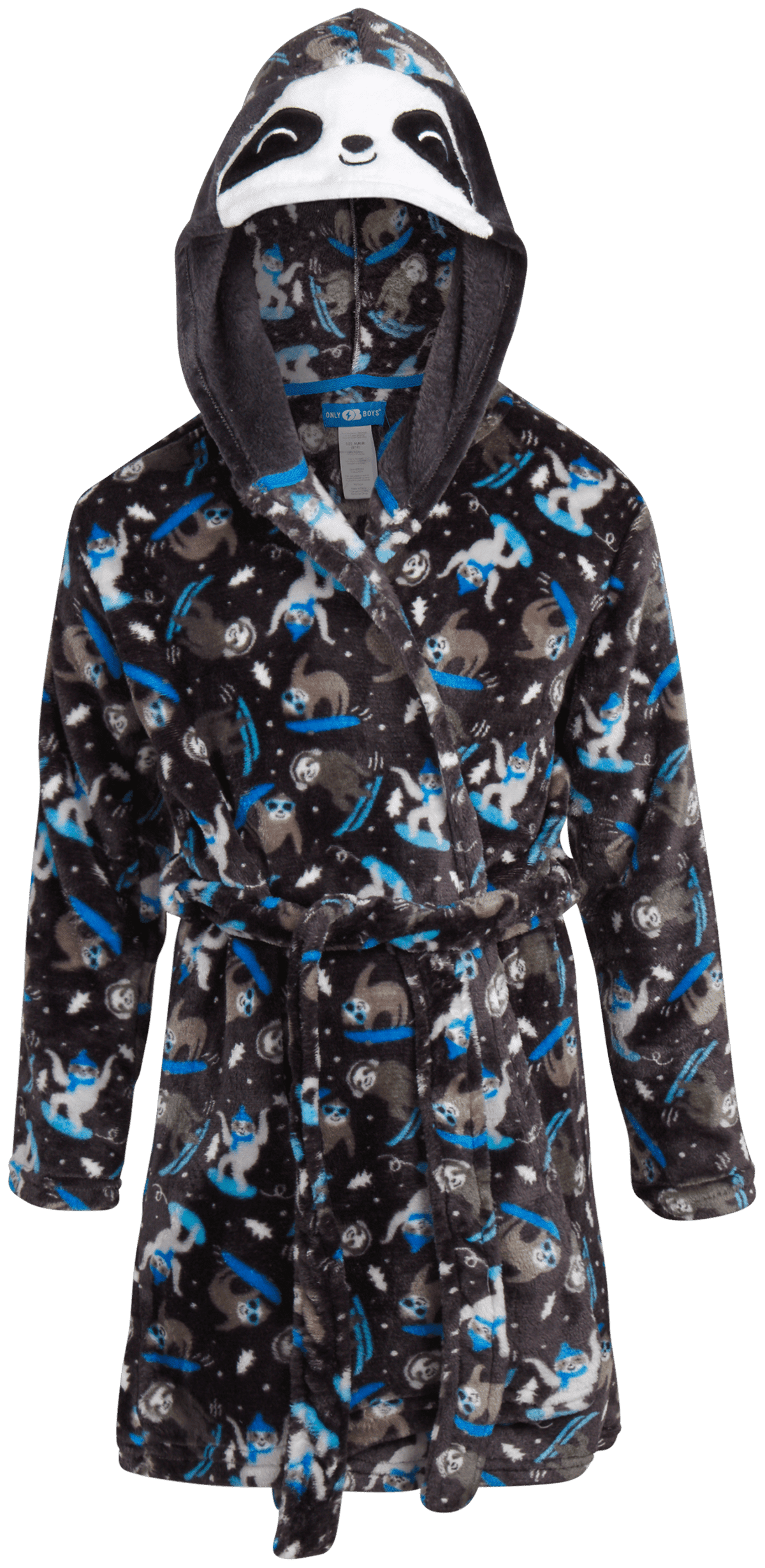 Sonic The Hedgehog Boys Blue Costume Plush Robe - Walmart.com