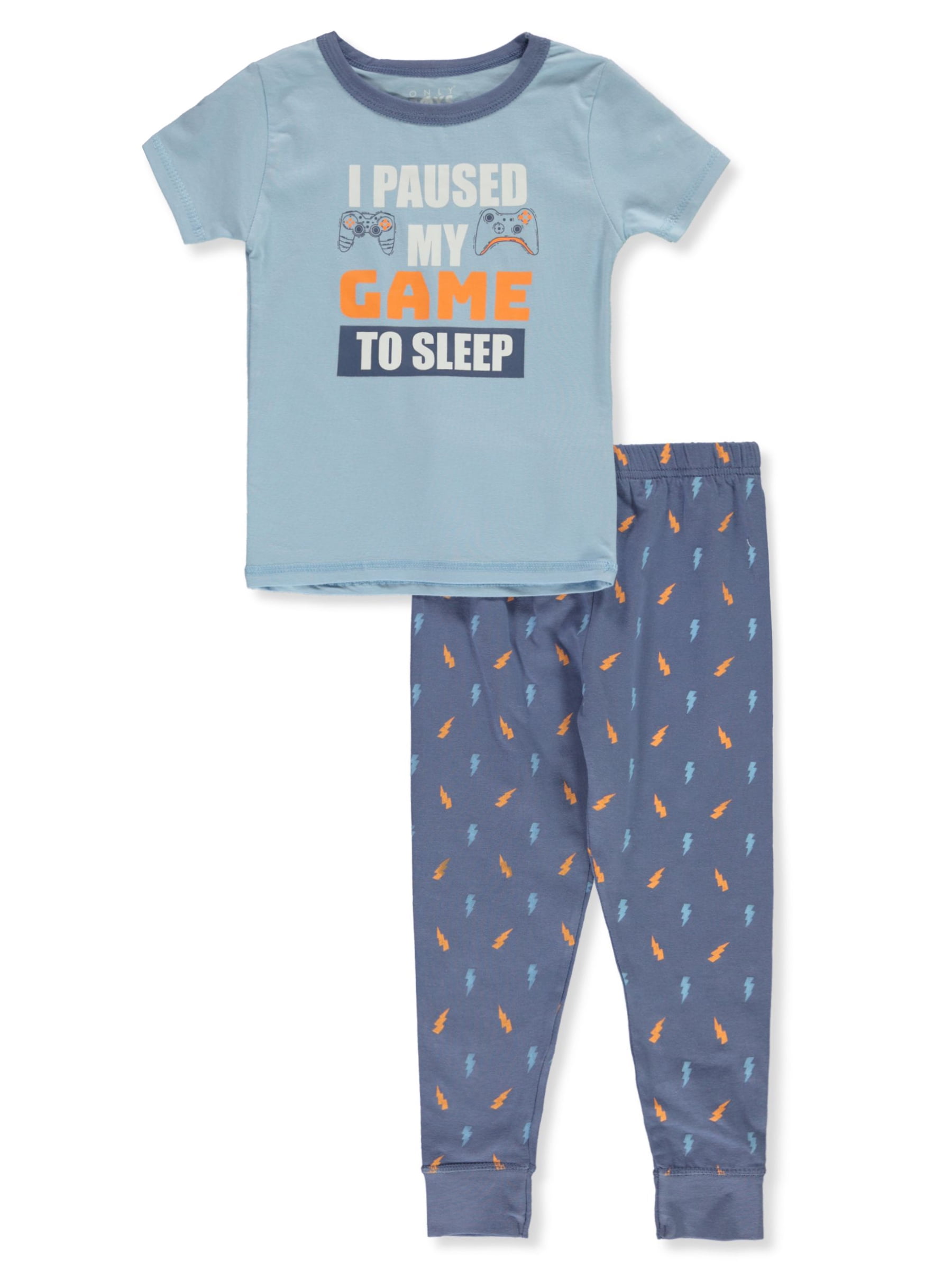 Only Boys Boys' 2-Piece Gamer Pajamas - multi, 3t (Toddler) - Walmart.com
