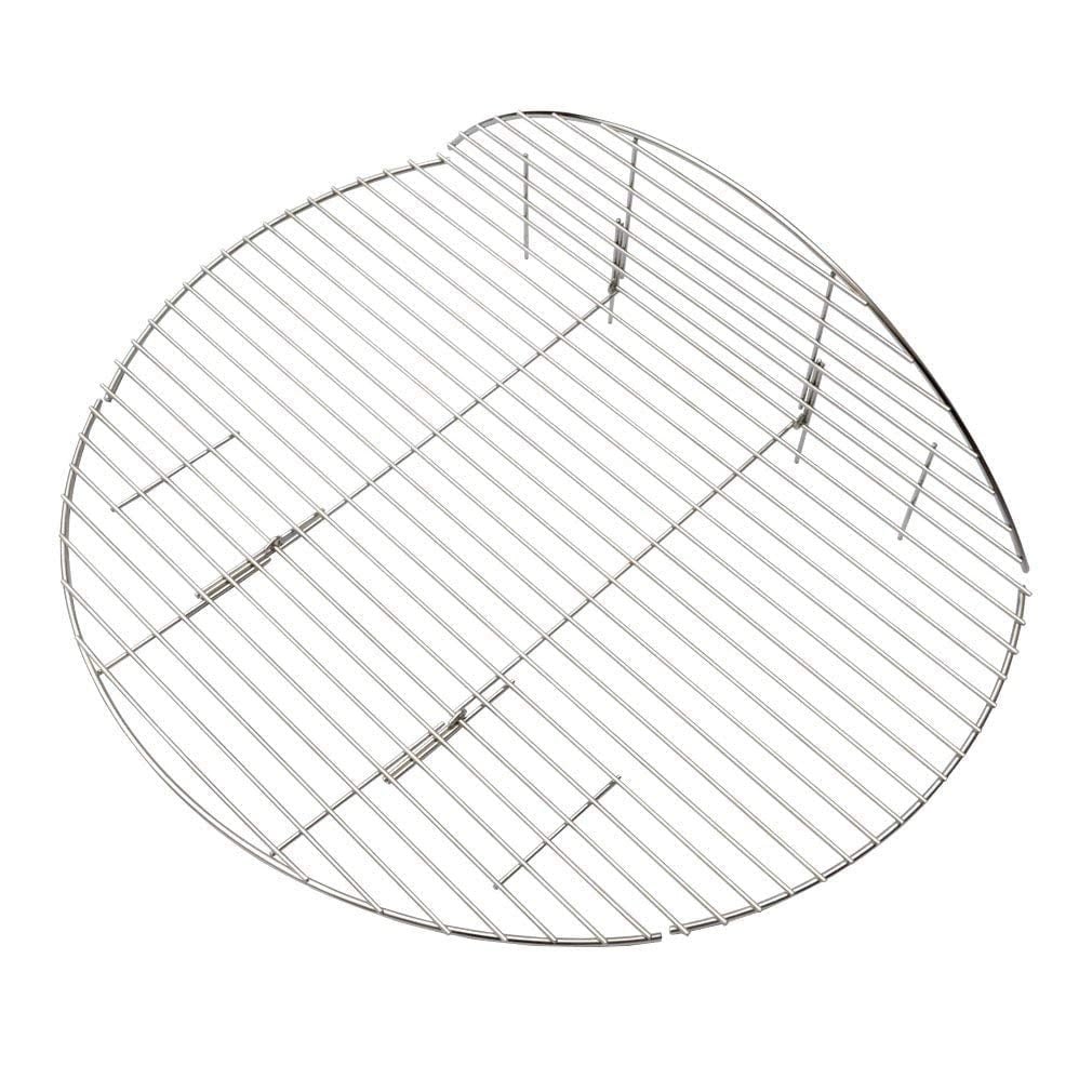 Only Fire Round Foldable Cooking Grate Bbq Solid Stainless Steel Fire Pit Grill Grate 30 Inch