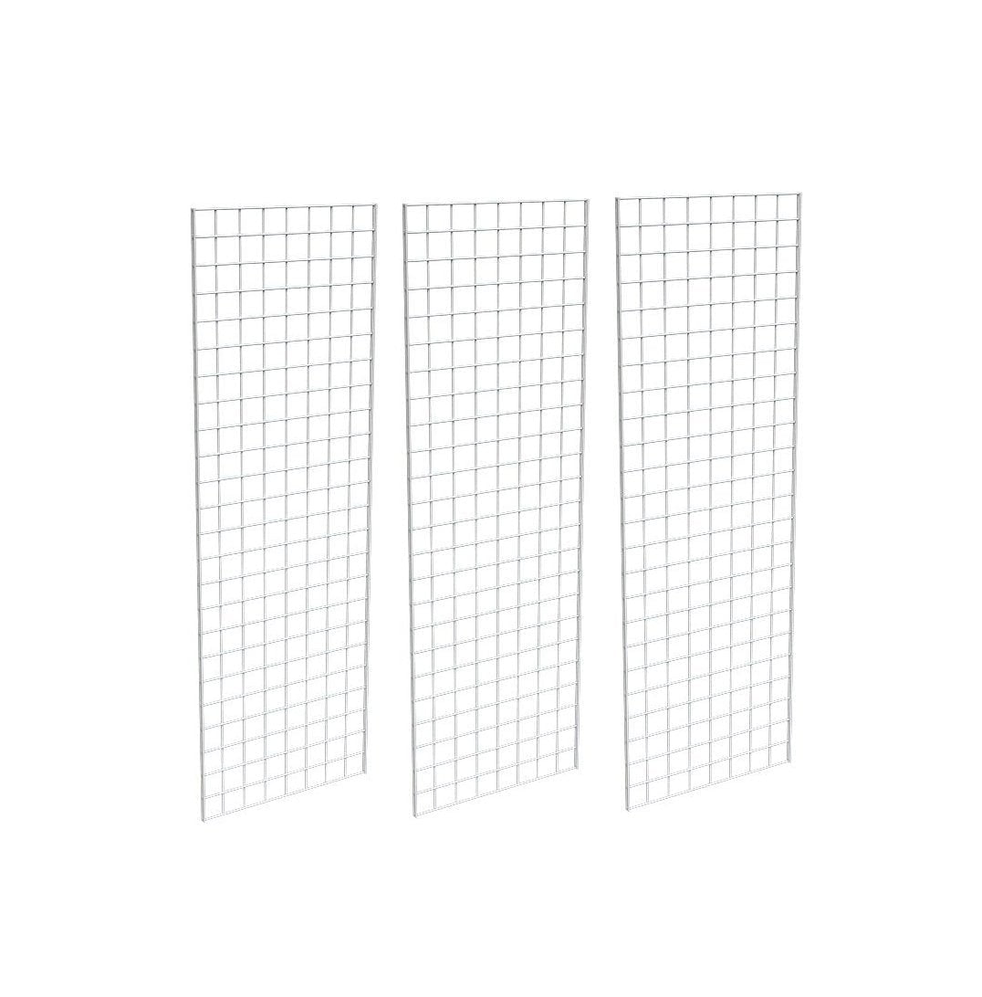 Only Garment Racks #1900B (Box of 3) Grid Panel for Retail Display ...