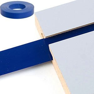 Only Garment Racks Blue Vinyl Slatwall Insert - Walmart.com