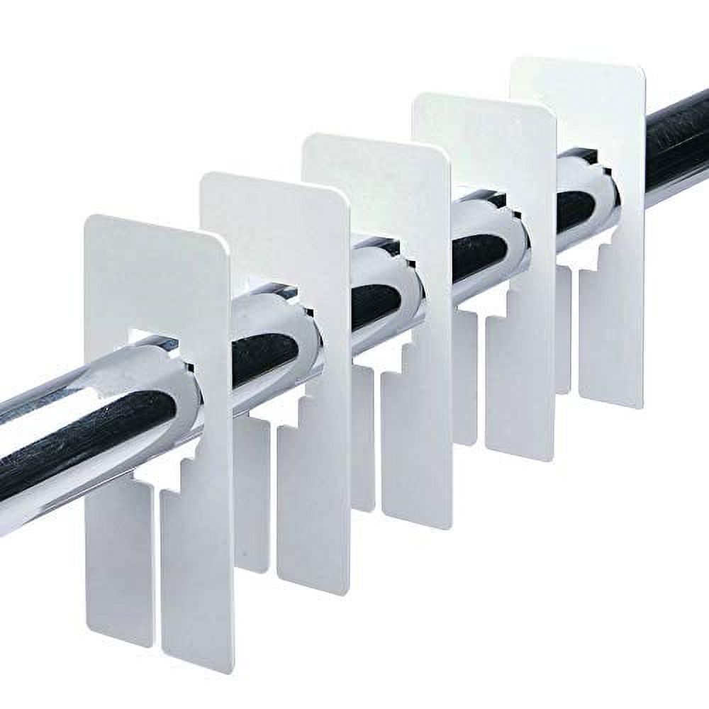 Only Hangers Clothing Rack Blank Rectangular Dividers - 20 Blank ...