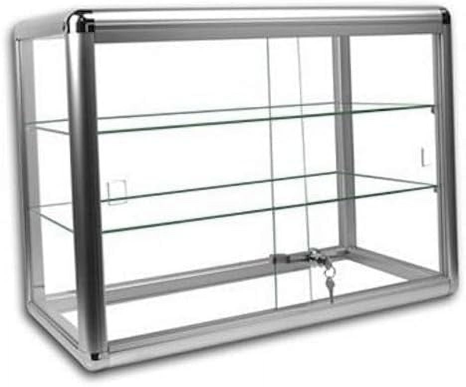 Only Hangers Counter Top Glass Display Showcase with Option for LED ...