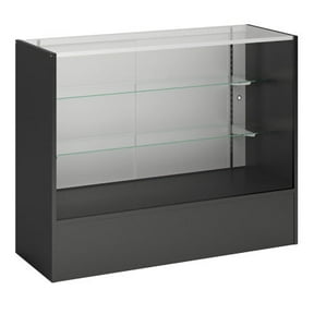 60 in. Full Vision Showcase, Cherry - Walmart.com