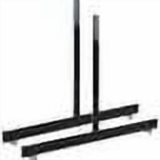 Only Hangers T-Shape Gridwall Panel Legs Display Set Of 4 - Black ...