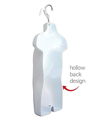 Only Hangers Toddler and Child White Mannequin Forms Set - Walmart.com