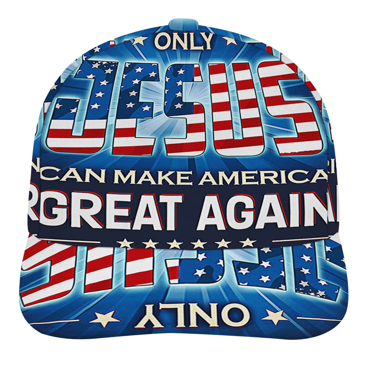 Only Jesus Can Make America Great Again baseball cap hat - Walmart.com