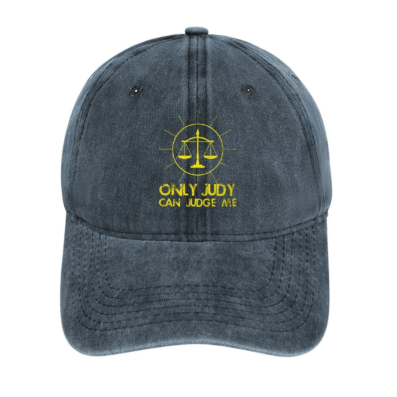 Only Judy Can Judge Me Navy Hat Adjustable Funny Fashion Unisex ...