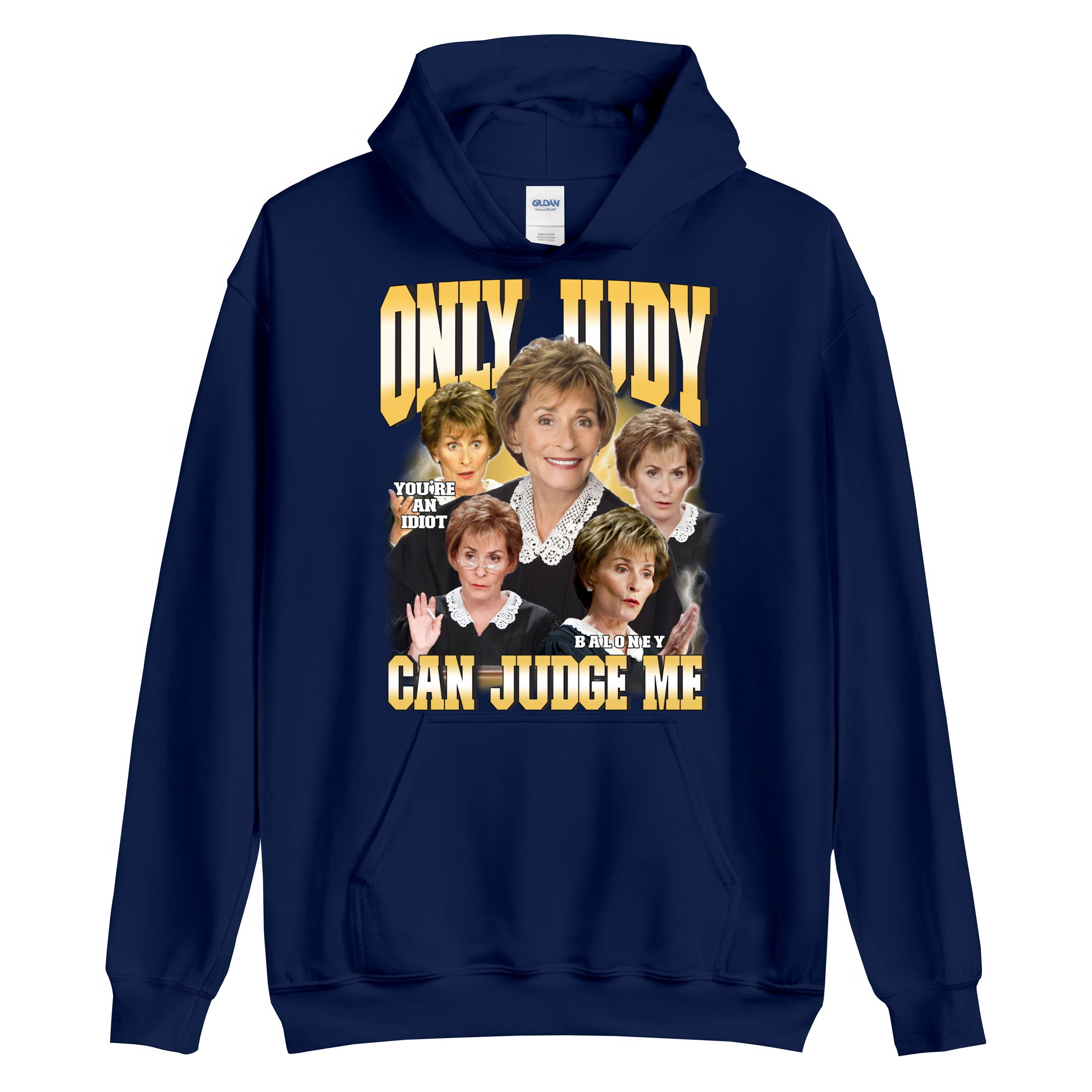 Only Judy Can Judge Me T-Shirt Classic 90s Bootleg Tee - Walmart.com