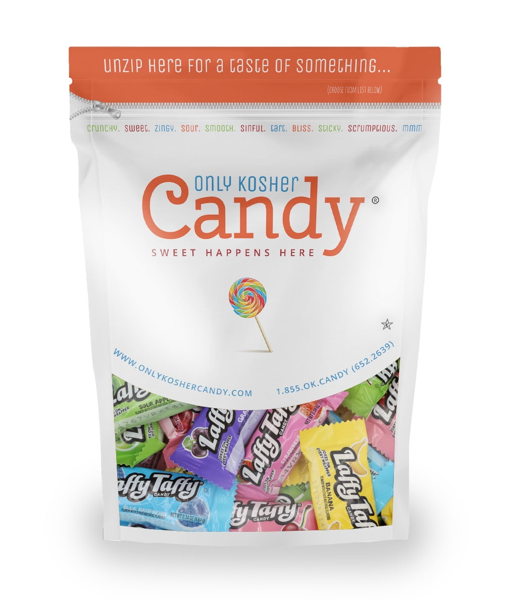 Only Kosher Candy Assorted Bulk Laffy Taffy, All Flavors! Blue ...