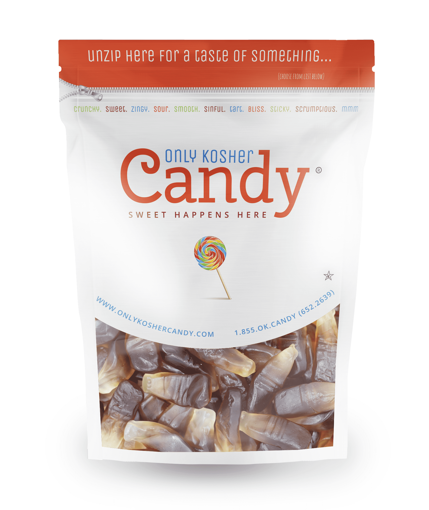 Only Kosher Candy Gummy Colas for Kids and Adults | Kosher, Gluten Free ...