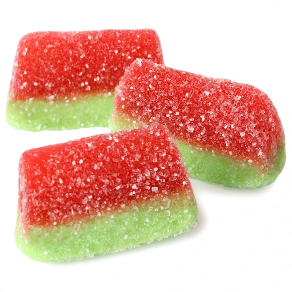 Only Kosher Candy Watermelon Sour Gummy Slices for Kids and Adults ...