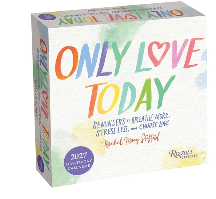 Only Love Today 2027 Day-To-Day Calendar, (Paperback) - Walmart.com