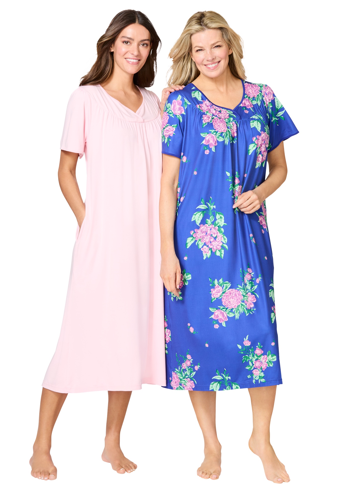 Only Necessities Plus Size 2-Pack Bib Gown - Walmart.com