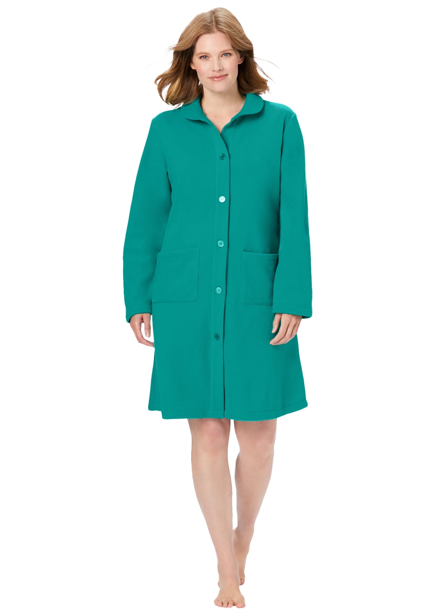 Only Necessities Women's Plus Size Fleece Robe - Walmart.com