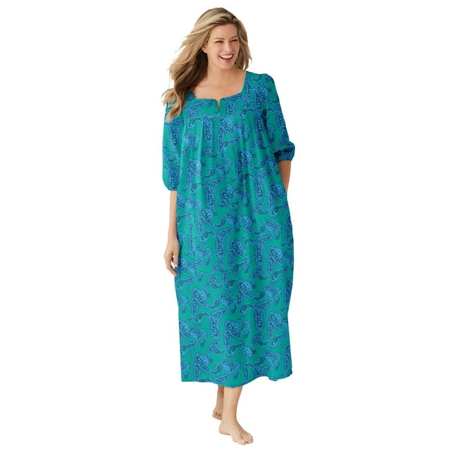 Only Necessities Women's Plus Size Print Lounger - Walmart.com