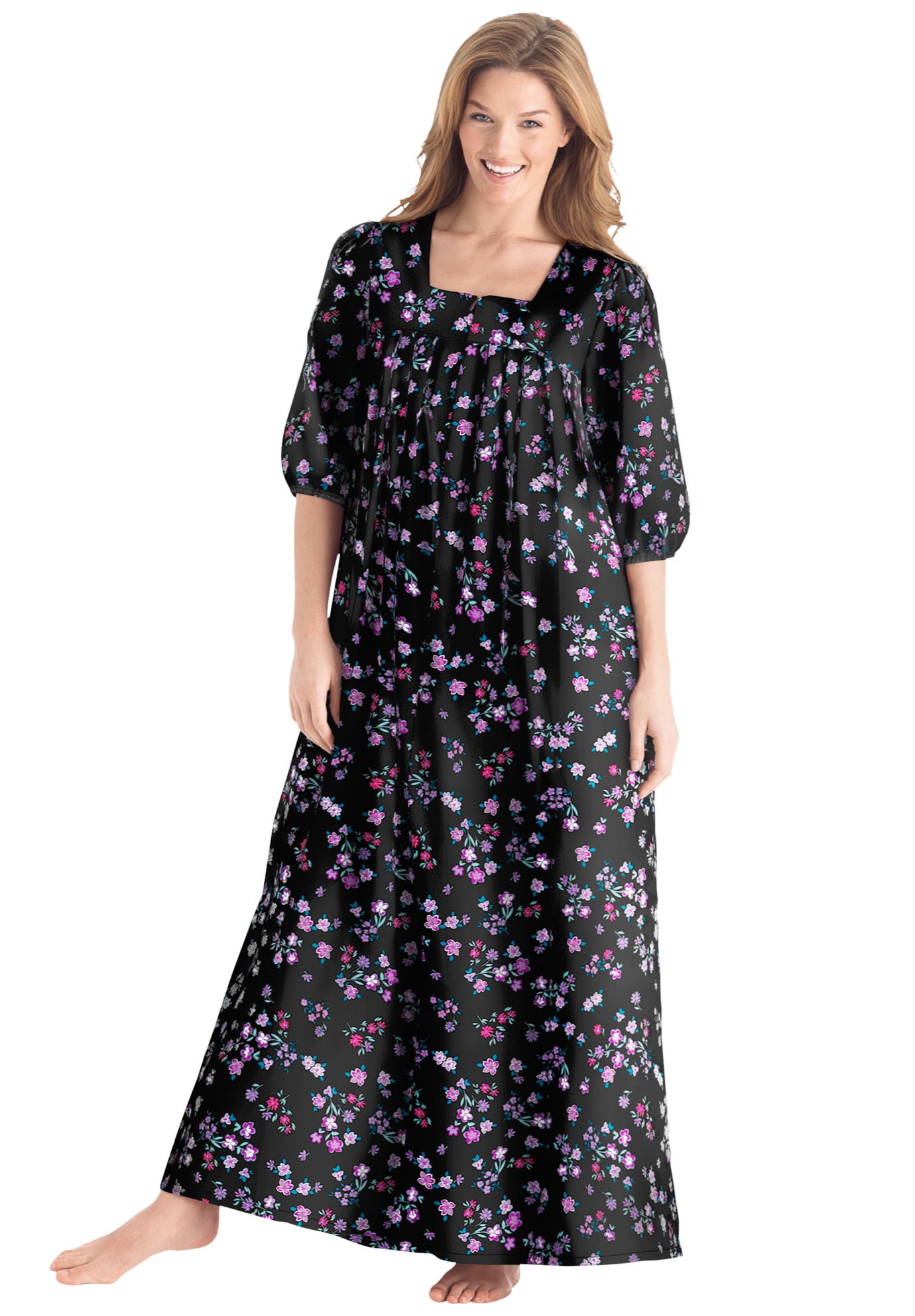 Only Necessities Plus Size Print Lounger - Walmart.com