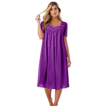 Exquisite Form - Women's Sleeveless Short Nightgown - Style 30107 ...
